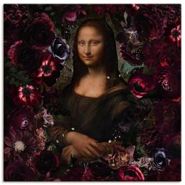 Artland Wandbild &raquo;Mona Lisa - Da Vinci Adaption&laquo; Portrait 1 Stk. tlg. als Alubild, Leinwandbild, Poster, Wandaufkleber in verschied. Gr&ouml;&szlig;en bunt Leinwand B/H/