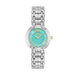 Versace Damen Quarzuhr &raquo;ANTLIA&laquo; Armbanduhr, Damenuhr, Swiss Made, Edelstahlarmband, analog silber Einheitsgr&ouml;&szlig;e