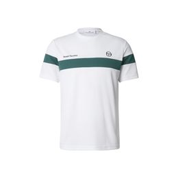 Sergio Tacchini T-Shirt 'Leone' Herren Gr&ouml;&szlig;e S schilf / schwarz / wei&szlig;