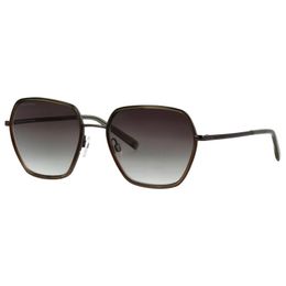 Marc O'Polo Marc O'polo Damen Marc O'Polo Sonnenbrille &raquo;Modell 505122&laquo; Form Hexagon, Logoschriftzug auf B&uuml;gel, Metallfassung gr&uuml;n Einheitsgr&ouml;&szlig;e