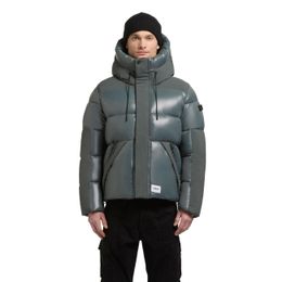 Khujo Herren Steppjacke "Alst", grau, Gr. S, Obermaterial 1: 100% Polyester. Obermaterial 2: 100% Nylon. Innenfutter: 100% Nylon. Wattierung: 100%