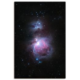 Artland Wandbild &raquo;Orionnebel im Sternbild Orion&laquo; 1 Stk. tlg. als Alubild, Leinwandbild, Poster, Wandaufkleber in verschied. Gr&ouml;&szlig;en bunt B/H/T: 40cm x 60cm, 
