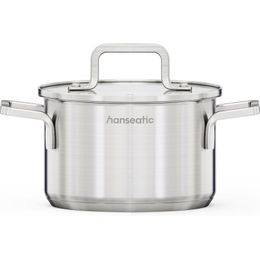 Hanseatic Kochtopf &raquo;DAILY&laquo; 1 tlg. Edelstahl 18/10 &Oslash; 16cm + H&ouml;he 9,5cm