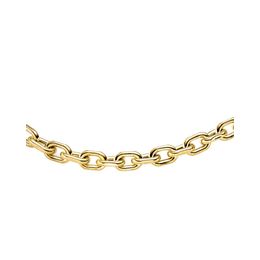 Adelia&acute;s ADELIA ́S Herren Kette ohne Anh&auml;nger "Collier Halskette aus 925 Silber vergoldet", 50cm, Silber 925 (Sterlingsilber), gold, Silber 925