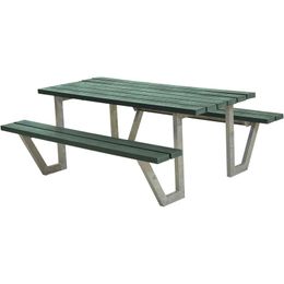 Plus Garten-Essgruppe &raquo;&raquo;Wega&laquo; Kombim&ouml;bel&laquo; 1 Stk. tlg. 177x161x73/45 cm gr&uuml;n Polywood, Stahl B/H/T: 161cm x 73cm x 177cm