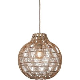 GOOD&MOJO H&auml;ngeleuchte &raquo;MENDOZA&laquo; E27 beige 1, &Oslash; 35cm H: 233cm
