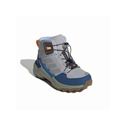 adidas terrex Boots 'AX4R' boy size 31.5 Blue / Navy / Grey / Dark grey