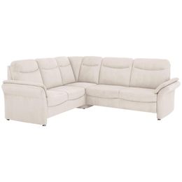 Home Affaire Ecksofa &raquo;Tahoma L-Form&laquo; mit Armlehnfunktion, optional Schlaffunktion, Schublade & Relax beige B/H/T: 251cm x 103cm x 231cm, Luxus-