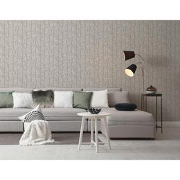 A.S. Cr&eacute;ation Vliestapete &raquo;Attractive 3 B&auml;ume&laquo; Wald aufgesch&auml;umt Metallic, Glanz & Glitzer, fein strukturiert Vlies B/L: 0,53m x 10,05m, Rollen: 1