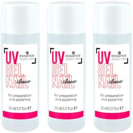 Essence Damen Nagellack &raquo;studio nails UV GEL NAIL cleaner&laquo; mit leichter Anwendung transparent Einheitsgr&ouml;&szlig;e