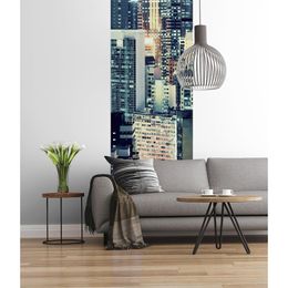 Komar Fototapete &raquo;Vlies Fototapete - Skyline - Gr&ouml;&szlig;e 100 x 280 cm&laquo; Motiv bedruckt glatt Vlies B/L: 1m, Rollen: 1