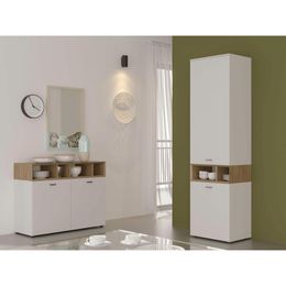 Germania Kommode &raquo;Coruna&laquo; Breite 106 cm wei&szlig; B/H/T: 106cm x 82cm x 41cm