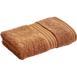 Christy Waschlappen &raquo;SUPREME&laquo; Premium-Waschlappen in Luxusqualit&auml;t, 650g/m&sup2;, 33x33cm, 6er Set braun Walkfrottier B/L: 33cm x 33cm