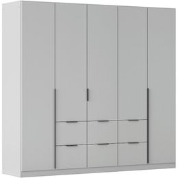 OTTO home Dreht&uuml;renschrank &raquo;Kleiderschrank Schrank Garderobe AGORDO mit Dekor- oder Hochglanzfront&laquo; in zwei Griff-Farben, Breite 226 cm, mit 