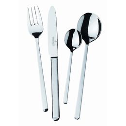 Besteck-Set &raquo;Portofino&laquo; poliert silber Chromnickelstahl 18/10 30 Stk.