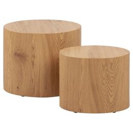 ACTONA GROUP Couchtisch &raquo;Mice 2er Set - oval, skandinavisch & modern, pflegeleicht, Komplettset&laquo; Couchtisch, Beistelltisch, OTTOs Choice, Langlebiger 