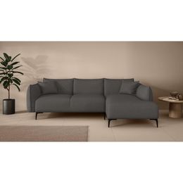 LeGer Home by Lena Gercke Ecksofa &raquo;Adelita mit Ottomane links oder rechts bestellbar, B/H/T 270/97/168&laquo; L-Form mit Wellenunterfederung, enth&auml;lt 2 