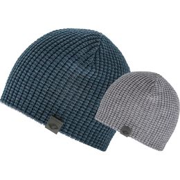 Chillouts Herren Chillouts Wendem&uuml;tze &raquo;Matthew Hat&laquo; mit dezentem Logo-Patch blau Einheitsgr&ouml;&szlig;e
