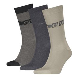 Calvin Klein Herren Socken 3 Paar Einheitsgr&ouml;&szlig;e