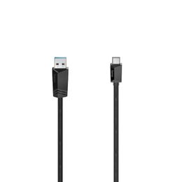 Hama USB-Kabel &raquo;USB C Kabel, USB A Stecker, USB C Stecker, USB 3.2 Gen2, 10 Gbit s&laquo; USB Typ A USB-C 100 cm schwarz Hochwertige Materialien und Verarbeitung