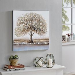 OTTO home Leinwandbild &raquo;Baum&laquo; braun Leinwand B/H/T: 40cm x 40cm x 3cm, Leinwandbild