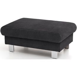 COTTA Hocker &raquo;Komaris, B: 100 cm&laquo; individuell zu kombinieren schwarz Microfaser PRIMABELLE (100% Polyester);Kunstleder SOFTLUX;Feinstruktur (100% 