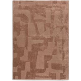 Sch&ouml;ner Wohnen Kollektion SCH&Ouml;NER WOHNEN-Kollektion Teppich &raquo;Blaze 252&laquo; rechteckig 28 mm H&ouml;he Indoor, pflegeleicht, verschiedene Formen, Hoch Tief Struktur beige Polyester B : 