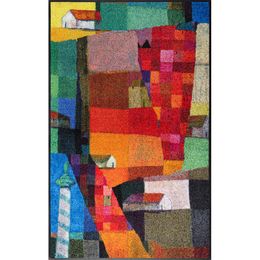 wash+dry by Kleen-Tex Teppich &raquo;Venetien&laquo; rechteckig 7 mm H&ouml;he rutschhemmend, In- und Outdoor geeignet, waschbar bunt Polyamid B : 75cm 1 Stk., 7mm, L: