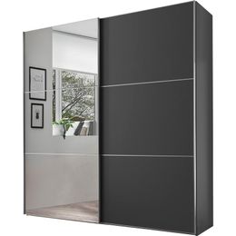 STAUD Schwebet&uuml;renschrank &raquo;Includo, Made in Germany&laquo; vier verschiedene Ausstattungsvarianten Holzwerkstoff vulkan, B/H/T: 167cm x 222cm x 68cm, T&uuml;ren: