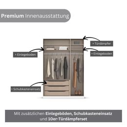 OTTO home Kleiderschrank &raquo;Mehrzweckschrank Aktenschrank M&ouml;bel Mietswohnung Schlafzimmer AVOLA&laquo; 3 verschiedene Ausstattungen BASIC/CLASSIC/PREMIUM (