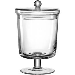 Leonardo Vorratsglas &raquo;POESIA&laquo; auf Fu&szlig; transparent Glas B/H/L: 15cm x 24cm x 15cm