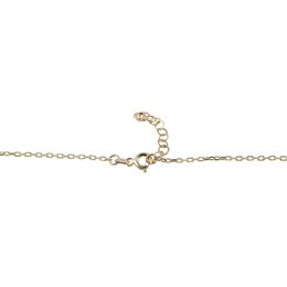Adelia&acute;s ADELIA ́S Damen Kette ohne Anh&auml;nger "Halskette mit Anh&auml;nger &ndash; Herz aus 333 Gold", 47cm, Gelbgold 333gold, Gelbgold 333, Halsketten, Ein kleines