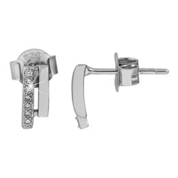 Adelia&acute;s ADELIA ́S Damen Paar Ohrh&auml;nger "Ohrringe &ndash; Ohrstecker aus 925 Silber mit Zirkonia", silber, Silber 925 (Sterlingsilber), Ohrringe, Zum Verschenken &ndash;