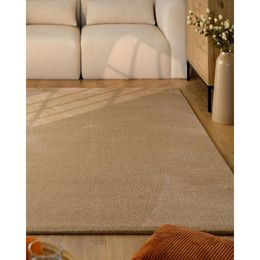 Teppich &raquo;Vegas - Esprit Kollektion&laquo; rechteckig 15 mm H&ouml;he Kurzflor, uni, gewebt, pflegeleicht, formstabil, f&uuml;r Fu&szlig;bodenheizung Polypropylen B : 140cm 