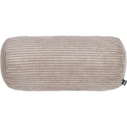 done. Nackenrolle &raquo;Zoom&laquo; Nackenrolle aus modernem Kordstoff grau Obermaterial: 92% Polyester, 8% Nylon B/H/L: 25cm x 25cm x 50cm