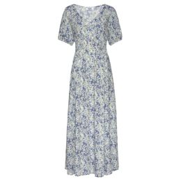 Buffalo Maxikleid in blau-bedruckt | Gr.: 48
