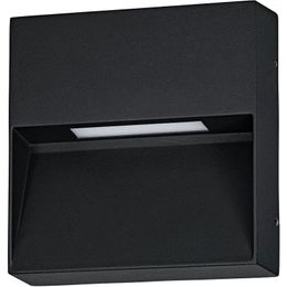 Eglo Wandleuchte &raquo;Maruggio Wandlampe, Au&szlig;enbeleuchtung Hauswand, Aluminium, IP65, Lampe&laquo; LED-Modul 1 Stk. Kaltwei&szlig; Neutralwei&szlig; Warmwei&szlig; Wand-/