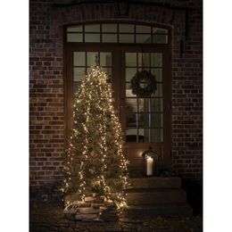 Konstsmide LED-Baummantel 1.080 Stk.-flammig Micro LED Compactlights Lichterkette mit Ring schwarz Dioden 1.080 Stk. Flammen 1.080 Stk., Gesamtl&auml;nge 