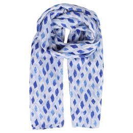 Capelli New York Damen Modeschal blau Einheitsgr&ouml;&szlig;e