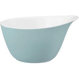 Seltmann Weiden M&uuml;slischale &raquo;Life Fashion&laquo; 1 Stk. aus Porzellan Schale mit Griff - 0,60 l blau Porzellan &Oslash; 15,7cm