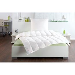 H&auml;ussling Daunenbettdecke &raquo;Swiss Royal, Bettdecken f&uuml;r Sommer und Winter, Ganzjahresdecke, Decke&laquo; leicht F&uuml;llung 90Daunen10Federn 1 Stk. tlg. Bettdecke 135x200 
