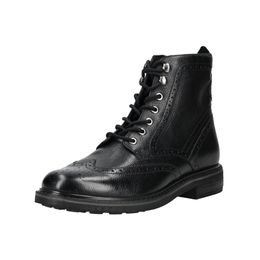 Clarks Herren Schn&uuml;rstiefelette "Clarks Stiefelette Leder", Gr. 44,5, schwarz, Leder, Schuhe