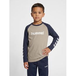 Hummel T-Shirt Hmljr Logo Jungen in VINTAGE KHAKI | Gr.: 104