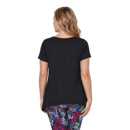 Angel of Style Longshirt in schwarz | Gr.: 50