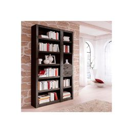 OTTO home Raumteilerregal &raquo;Bergen&laquo; (3-tlg.),Breite 128 cm braun Einheitsgr&ouml;&szlig;e