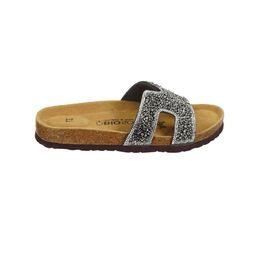 BIOSOFT Sandalen Sequins in Grau | Gr.: 38