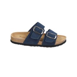 BIOSOFT Sandalen Twostraps in Blau | Gr.: 40