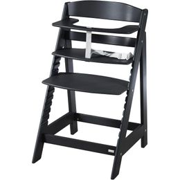 Roba Hochstuhl &raquo;Sit Up Flex&laquo; () aus Holz schwarz B/H/T: 45cm x 80cm x 54cm