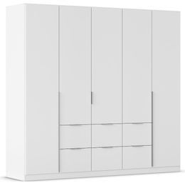 OTTO home Dreht&uuml;renschrank &raquo;Kleiderschrank Schrank Garderobe AGORDO mit Dekor- oder Hochglanzfront&laquo; in zwei Griff-Farben, Breite 226 cm, mit 
