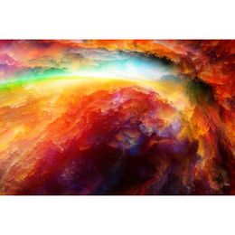 papermoon Fototapete &raquo;3D Design HIMMEL GALAXIE KUNST DEKO XXL&laquo; bunt Vlies B/L: 2m x 1,49m, Bahnen: 4 Stk.